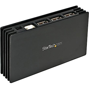 Startech.com ST7202USB 7 Port Black USB 2.0 Hub