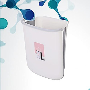 Cabilock Mounted Door Cabinetwhite Container Storage Bucket Drawer Waste Collapsible Cabinet Garbage to Toilet Compact Mount Car Bedroom Home Plastic Bathroom Small Dorm Holder Kitchen