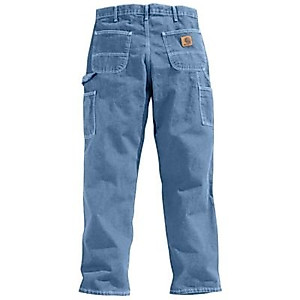 Carhartt Men's Original Fit Work Dungaree Pant (Regular and Big and Tall), Deepstone, 36W X 32L
