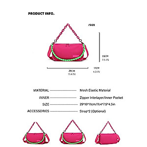 Womens Shoulder Tote HandBag Purse Small Crossbody Bag for Women Girls Fashion Classic Bag Lightweight (Black)