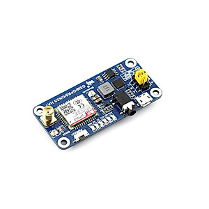 Waveshare GSM/GPRS/GNSS/Bluetooth HAT for Raspberry Pi 2B/3B/3B+/Zero/Zero W Based on SIM868 Support SMS Data Transfer ect.