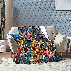 2pcs Cartoon Throw Blanket/Pillowcase Lightweight Plush Cozy Soft Air Conditioner Blankets 50"x40"