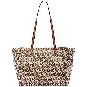 DKNY Casual Bryant Pocket Tote Handbag, Spring Yellow