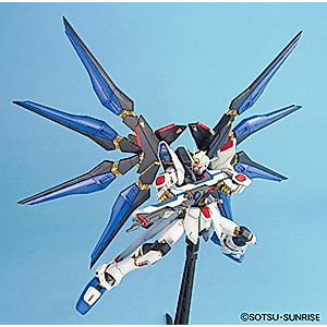 Bandai Hobby Strike Freedom Gundam Seed Destiny Mobile Suit Model Kit (1/100 Scale)