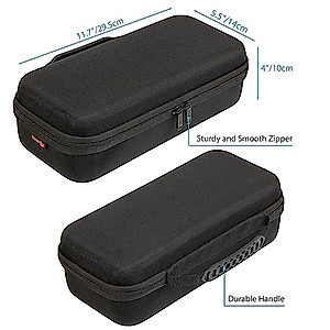 ButterFox Large Carrying Case Bag for ASUS Rog Ally Handheld 2023, Fits Charger and ASUS Charging Dock, Large Pocket for 65W Battery Pack, Slim Mouse and HDMI Cable