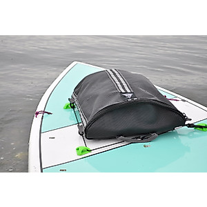Seattle Sports Vinyl Coated Mesh Deck Bag for SUPs and Kayaks, Black