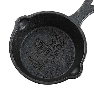 3.35 Inch Cast Iron Skillet, Frying Pan, Egg Frying Pots, Mini Cast Iron Skillet, for Kitchen Cooking Tool Barbecue