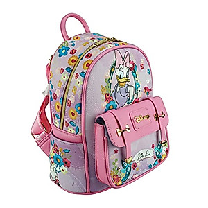Wondapop Disney Daisy Duck 11" Vegan Leather Fashion Mini Backpack