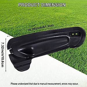 Foifatt 631-05195A Mulch Plug Replacement for 631-05195, Compatible with MTD 42" / 46" Lawn Mowers 19A30046100, 19A30047100, 19A30055100, 19A70041, 19B30005, Fits 2012 and After