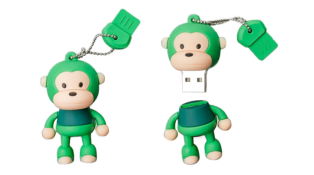 Cute Monkey Design 32GB USB Flash Drive - Fast Shipping