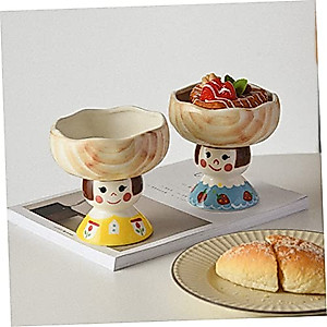 Healeved dessert bowl wedding plate tiny bowl modern fruit plate small fruits bowl marble bowl water salad bowl porcelain milk cup decorative trays ice cream bowl round bowl aldult ceramics