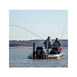 ACC Crappie Stix Super Grips Mid Seat 8' Pole Med, Black