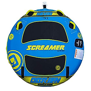 O'Brien Screamer 1 Person Towable Tube,Blue