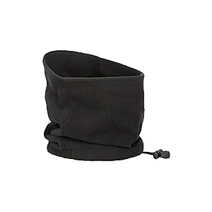 Mountain Warehouse Windproof Neck Gaiter - Warm Winter Neck Warmer Black
