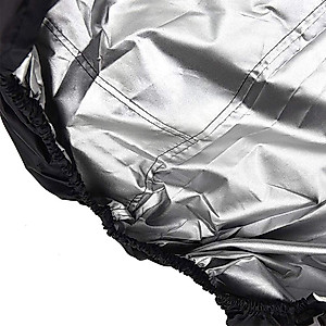 UCARE Snow Thrower Cover Waterproof Dustproof Snow Blower Covers for Most Electric Two-Stage Snow Throwers (S: 42.91x31.88x50in/ 109x81x127cm)