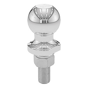 CURT 40063 Chrome Trailer Hitch Ball, 2,000 lbs, 1-7/8-Inch Diameter, 3/4 x 2-1/8-Inch Shank