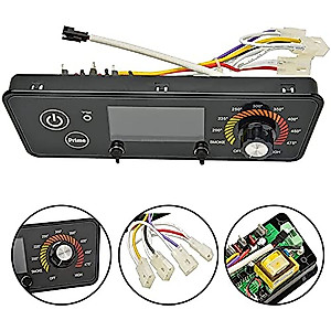 FlameSky BBQ Temperature Controller for Pit Boss Control Board Replacement Parts, Digital Thermostat Control Panel Kit, Digital Display Board with Upgrade LCD Screen Black