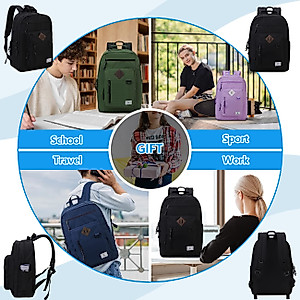 VX VONXURY School Backpack Water Resistant 15 Inch Girls Bookbag Schoolbag with Double Comparments Backpacks for Teen Boys