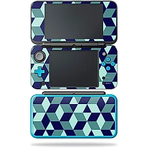 MightySkins Skin Compatible with Nintendo New 2DS XL - Geo Tile | Protective, Durable, and Unique Vinyl Decal wrap Cover | Easy to Apply, Remove, and Change Styles | Made in The USA
