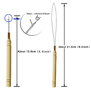 1000pcs Micro Silicone Rings Beads Hair Extensions Kit I-tip Hair Pliers Micro Pulling Hook Needle Loop Threader and 1000pcs Micro Silicone Links