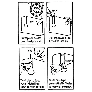 LEM Products Ground Meat Packaging System, Blue
