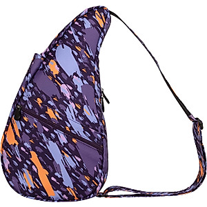 AmeriBag Small Healthy Back Bag Tote Prints and Patterns (Splash Purple)