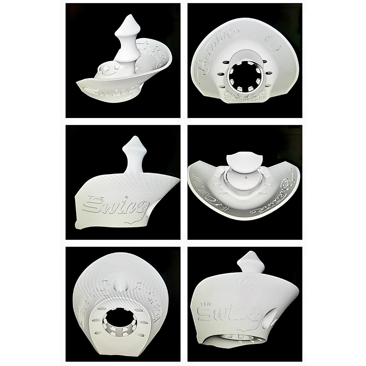 THE SwingRing (White) Baseball and Softball bat Grip Vibration dampening Protection…