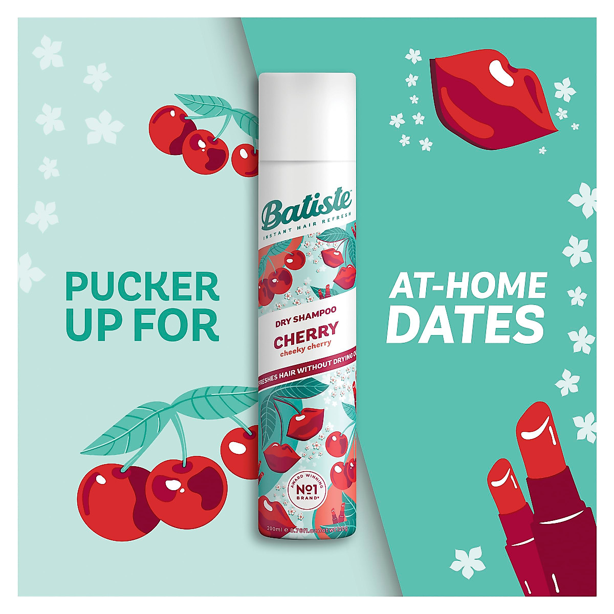 Batiste Dry Shampoo, Cherry Fragrance, 6.73 fl. oz.