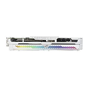 ASUS ROG STRIX NVIDIA GeForce RTX™ 3080 White OC Edition Gaming Graphics Card (PCIe 4.0, 10GB GDDR6X, HDMI 2.1, DisplayPort 1.4a, White color scheme, Axial-tech Fan Design, 2.9-slot, Super Alloy Power