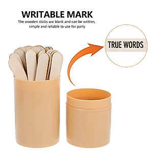 NUOBESTY 1 Set Board Game Bucket Prop Board Game Props Party Board Game Prop Truth-Word Board Game Prop