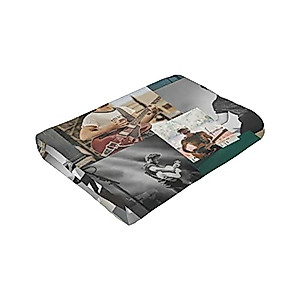 DanaJLessard Flannel Blanket Niall Singer Horan Throws Blanket Fleece Air Conditioning Blankets All Season 60"x50"