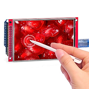 OSOYOO 3.95 Inches TFT Touch Screen SD Card Socket for Arduino Mega2560 (16 bit)