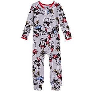 Disney Minnie Mouse Infant Baby Girls 2 Pack Zip Up Sleep N' Play Coveralls 12 Months