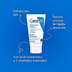 CeraVe Moisturising Cream 50ml, fragrance free