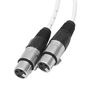 Seismic Audio Speakers 2 Channel Snake Cables, XLR Multi-Patch Snake Cable, 10 Feet