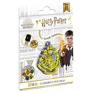 EMTEC 32GB Harry Potter Collector USB 2.0 3D Soft Touch Gum Flash Drive - Hogwarts