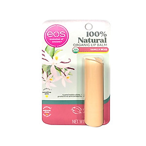 Eos Vanilla Bean Lip Balm Smooth Stick Set, White (Pack of 6)6