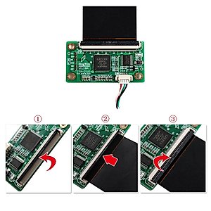 FanyiTek 13.3" Touchscreen Monitor,13.3 inch 1920x1080 FHD IPS Touch Sensor Screen and USB Type C Mini HDMI eDP Controller Board