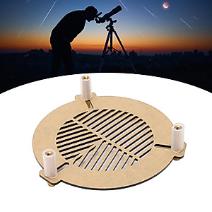 Telescope Focusing Mask, Acrylic Focus Mask Plate for Astrophotography, Bahtinov Focus Mask for 60 to 90MM Objective Lens, Telescope Accessories