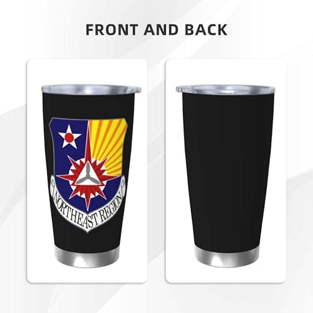 JIESAJ Civil Air Patrol Insulated Tumbler 20oz Car Cup For Mans Woman'S Insulated Tumbler