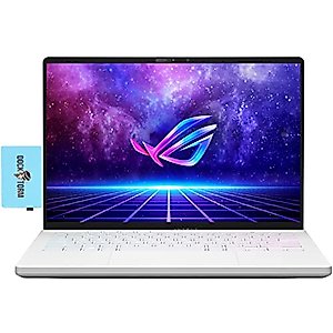 ASUS 2023 ROG Zephyrus G14 14.0" 120Hz WQXGA Gaming Laptop (AMD Ryzen 9 6900HS 8-Core, 40GB DDR5 4800MHz RAM, 2TB PCIe SSD, AMD RX 6700S 8GB, Backlit KYB, WiFi 6E, BT 5.2, Win 11 Pro) with Hub