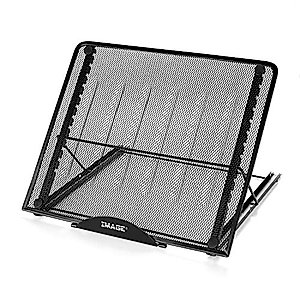 IMAGE Large Version Stand Ventilated Adjustable Light Box Laptop Pad Stand, Multifunction(12 Angles) Skidding Prevented Tracing Holder for AGPtek/Huion A3 A4 LED Tracing Light Pad & Diamond Painting