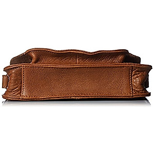 Paul Marius MAD-25 Shoulder Bag, Insertion Lock, Flap Shoulder Bag, Miss George, Brown