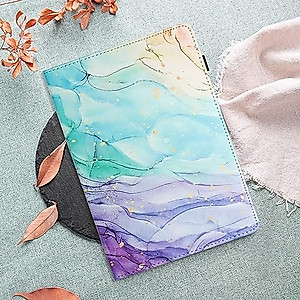 Compatible with/Replacement for Tablet PC Samsung Galaxy Tab A8 10.5 inch 2021 SM-X200/X205/X207 PU Leather Flip Cover Stand Wallet Case XXLZCX (7)