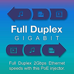 TRENDnet Gigabit Power Over Ethernet Injector, TPE-113GI (Version 3.0R), Full Duplex Gigabit Speeds, Connect Devices Up to 100m (328 ft), Wall Mount, Connect Network Devices Up to 100M (328 ft.)