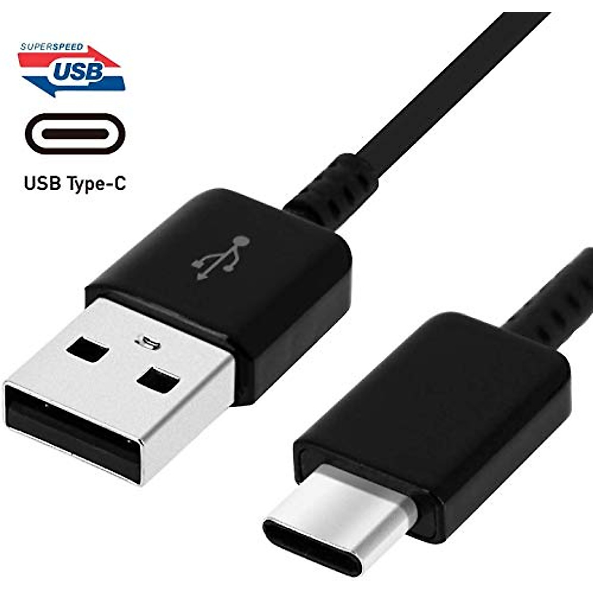 Samsung Fast Charger with USB Type C 10FT (3m) Cable for Samsung Galaxy S9/S9 Plus/S8/S8 Plus/S10/S10e/S10 Plus/Note 8/Note 9/Note 10/Note 20/A13/A03s/A20/A30/A31/A32/A33/A50/A51/A52/A53/A71/S20/S21