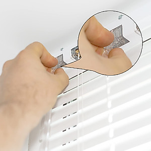 Maitys 12 Pieces Hardware Tilt Wand Tip Repair Window Blind Tilt Wand Tip for Broken Horizontal Blind Hardware Wand Vertical Blinds Replacement Parts for Interior Windows