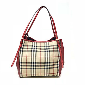 Burberry Horseferry Check Small Canterbury Panels Tote Bag