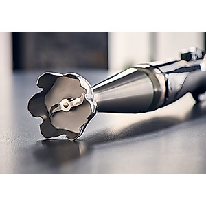 Braun Multiquick 5-in-1 Immersion Hand, Powerful 700W Stainless Steel Stick Blender, Variable Speed + 6-Cup Food Processor, Ice Crusher, Whisk, Beaker, Masher, 2.7 x 2.7 x 16.1 inches, Black