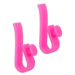 Cup Holder Hooks Accessories for Bogg Bags,2Pcs Insert Holder Charm Accessory Organize Valuables on Bag,Bogg Bags Decordation (Pink)